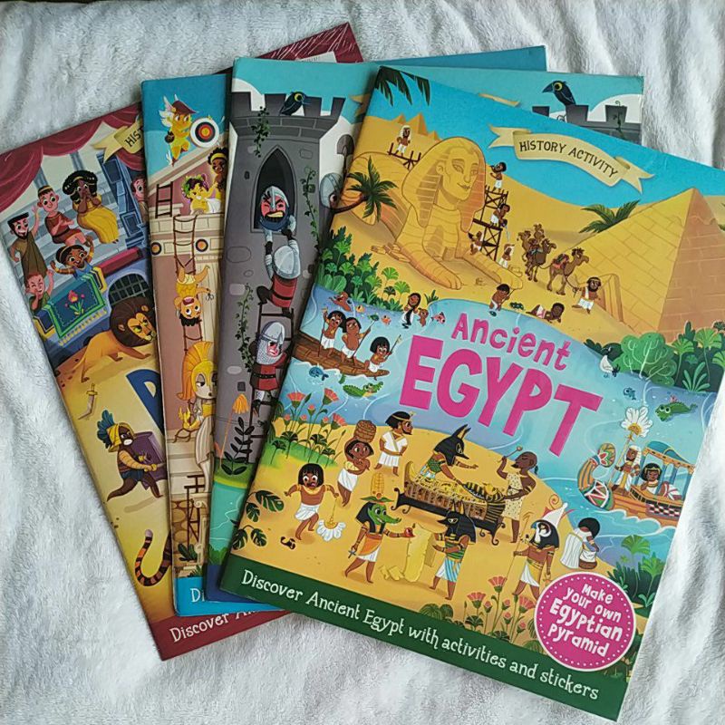 Jual History Activity Ancient Romans Ancient Egypt greeks knight and ...