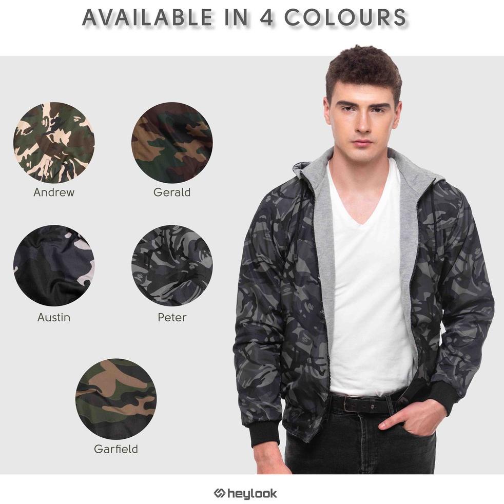 Jual JAKET PRIA JAKET PARASUT MOTIF PRIA JAKET ARMY LORENG BOLAK BALIK ...