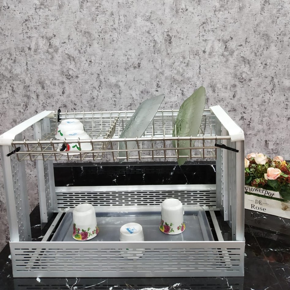 Jual Rak Piring Stainlesst 2 Susun Besar (Khusus Luar Kota) | Shopee ...