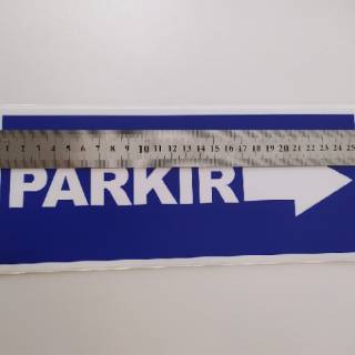 Jual Stiker tanda PARKIR KANAN | Shopee Indonesia