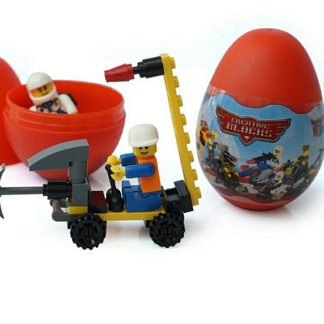 Jual Surprise Egg Lego Creative Blocks (1 Telur) Indonesia|Shopee Indonesia