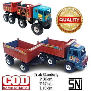 Jual Mainan Truck Bak Gandeng - Dump Truck Gandeng - Tangki Gandeng ...