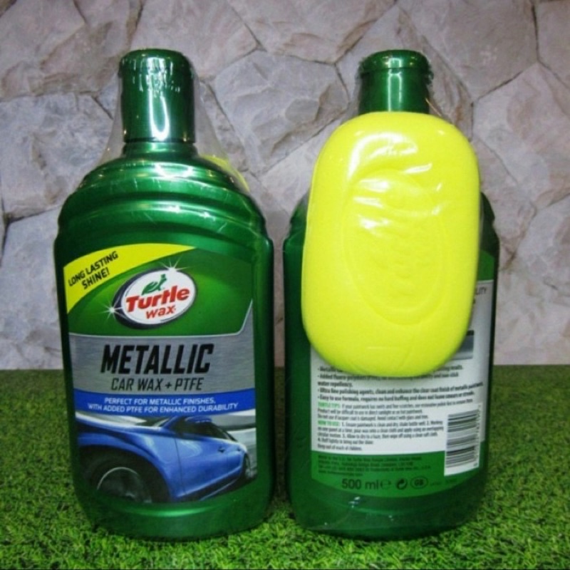 Jual Turtle Wax Metallic Car Wax 473ml Kemasan terbaru | Shopee Indonesia