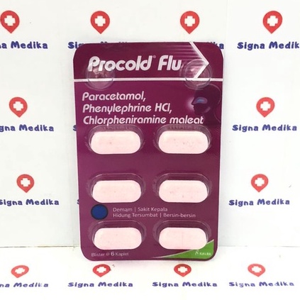 Jual Procold Flu Strip 6 Kaplet - Obat Pilek | Shopee Indonesia