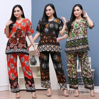 Jual Prass Official - Setelan Cp Baju Tidur Santai Kekinian - Lengan Pendek Kancing Depan Rayon ...