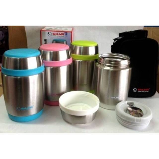 Jual Shuma Food Jar Termos Makan Stainless Steel 380,480,580 ML ...