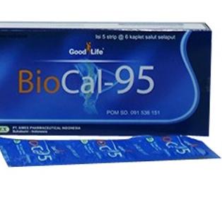Jual Bio Cal 95 Box Isi 30 Kaplet (ED 2024) - Memenuhi Kalsium pada ...