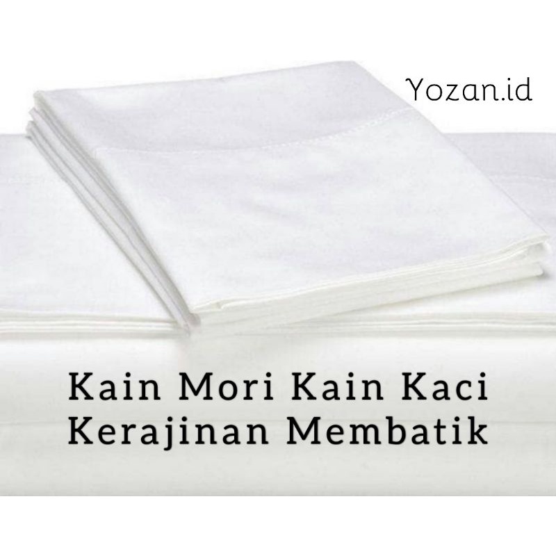 Jual Kain Mori Premium Prima Kain Kaci Kain Kerajinan Membatik Kain ...