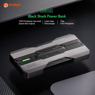 Jual Black Shark Power Bank 10000 mAh Quick Charge Power Bank Black ...