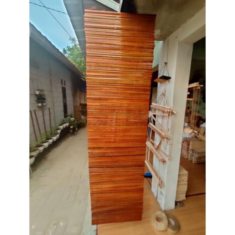 Jual Tirai Kerai Bambu cocok untuk pintu atau jendela | Shopee Indonesia