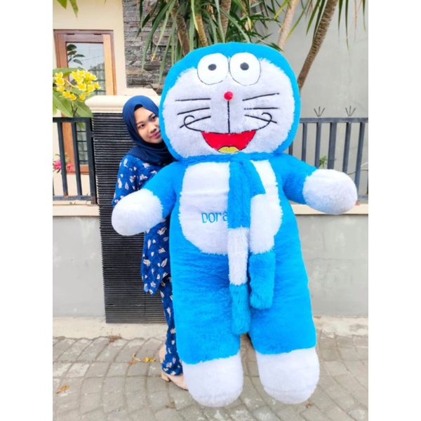 Jual Boneka Doraemon 1,5m Sebesar Manusia Boneka Jumbo Murah Kado ...