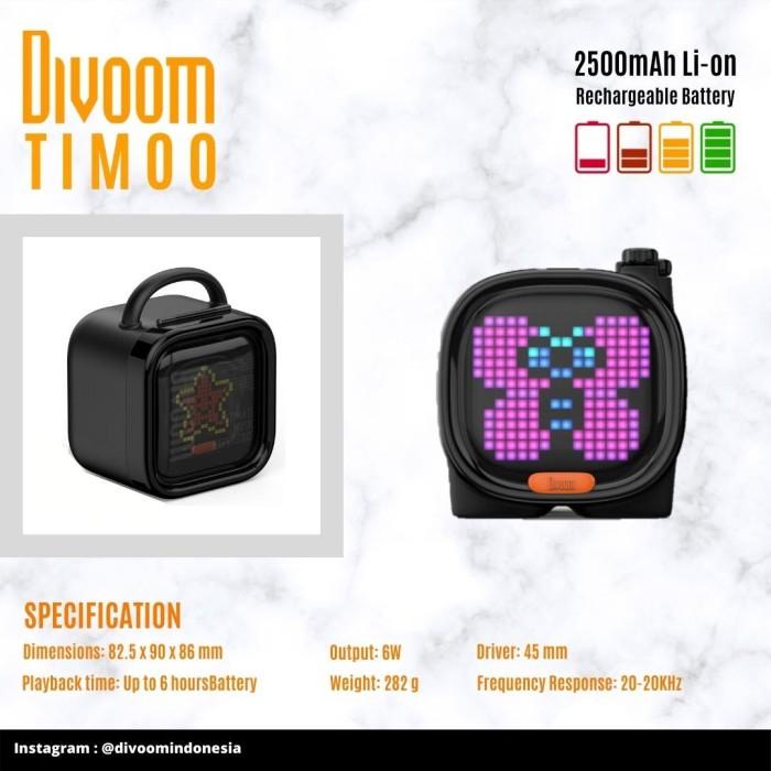 Jual Kiran | Divoom Timoo Pixel Art Bluetooth Speaker | Shopee Indonesia