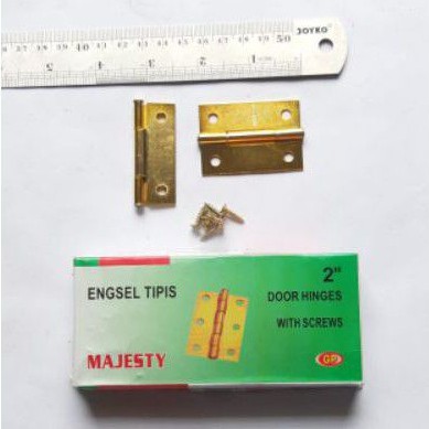 Jual ENGSEL LEMARI LACI STAINLESS STEEL KUNING 2 INCHI | Shopee Indonesia