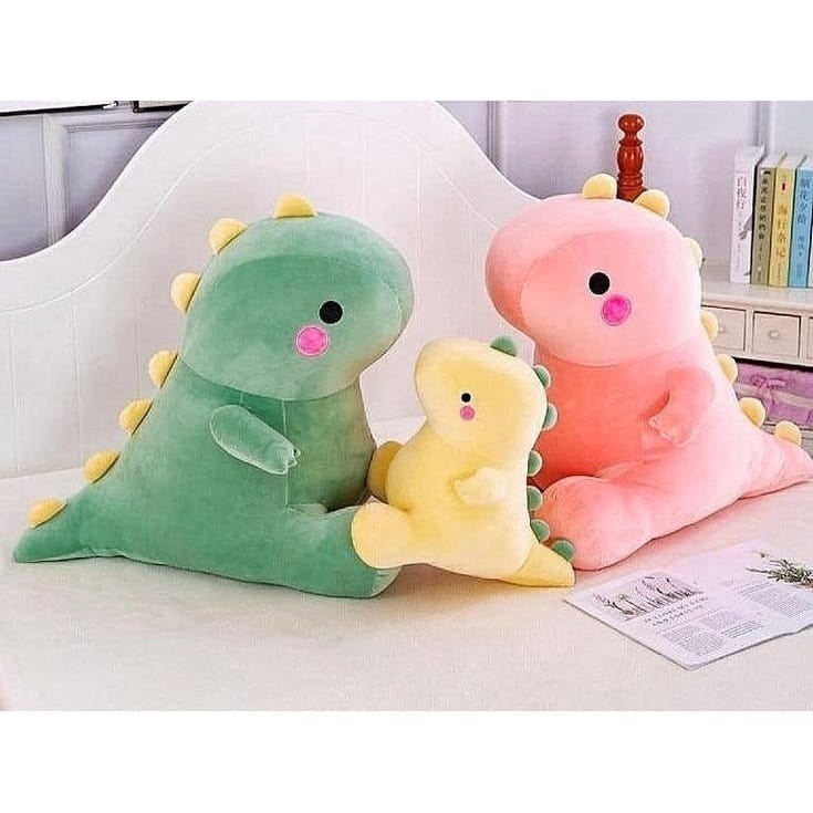 Jual Mainan Boneka Dinosaurus Lucu Imut Terbaru Bahan Plus Lembut Untuk ...