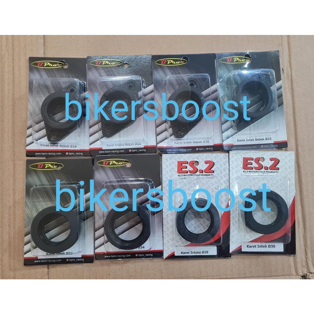 Jual Karet intake Karburator BPro B pro Es2 Es.2 racing Oval Bulat 24 28 30 32 34 mm | Shopee ...