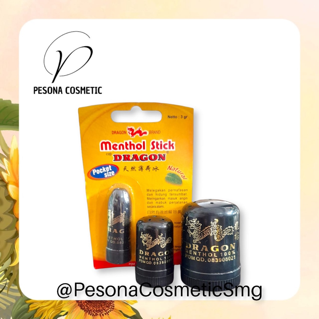 Jual DRAGON MENTHOL MENTOL 100% / PO PENG DRAGON / POK PENG HITAM ...