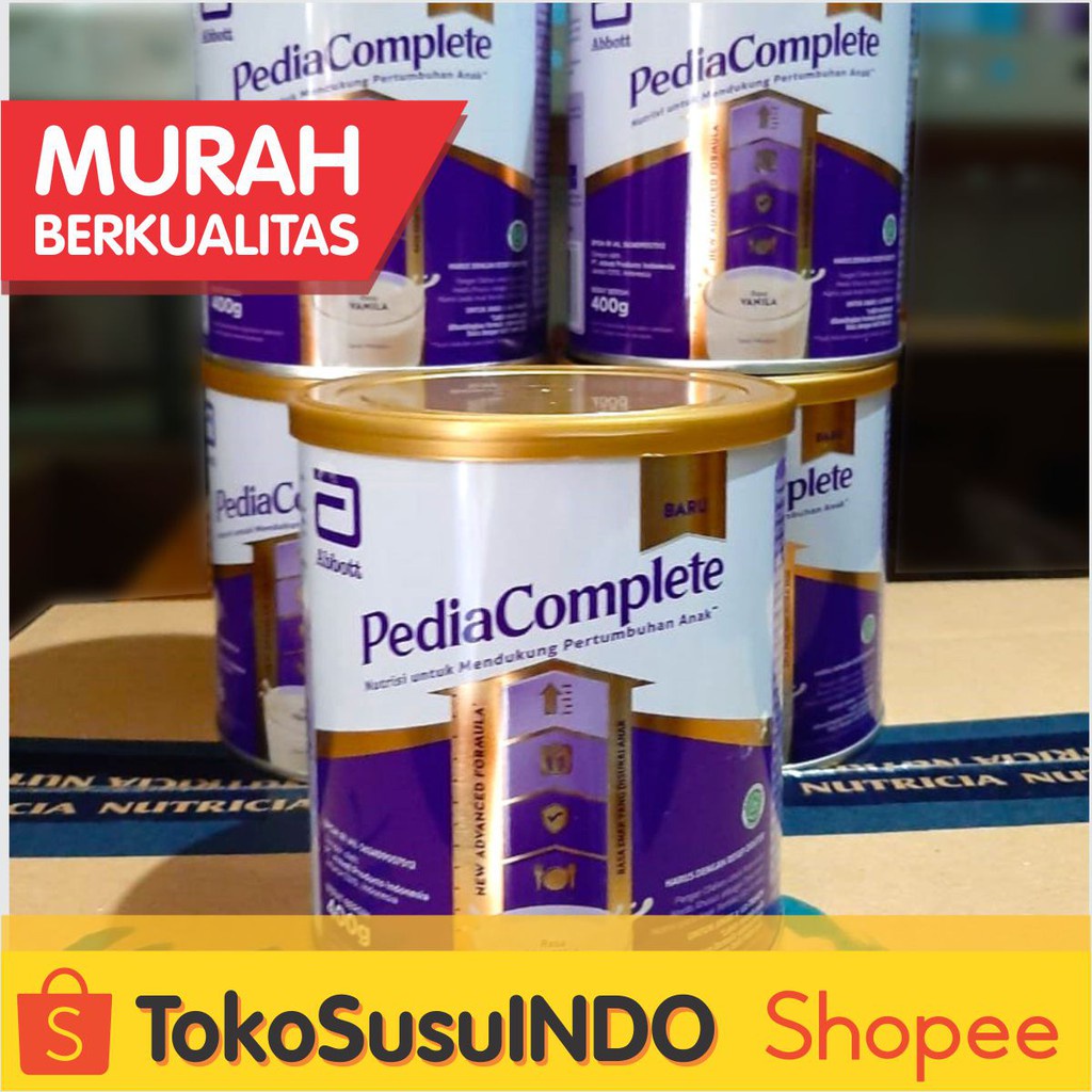 Jual PediaComplete Vanila 400 g Pediasure Complete Susu Pertumbuhan Anak | Shopee Indonesia
