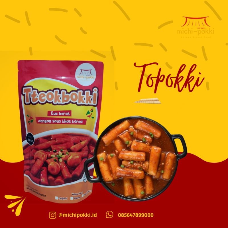 Jual TOPOKKI ORIGINAL | TTEOKBOKKI | BY MICHI-POKKI Indonesia|Shopee ...