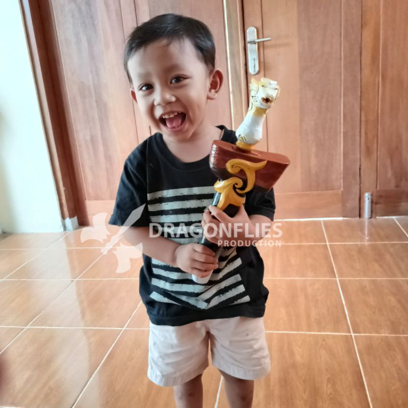 Jual PROMO REPLIKA KERIS UPIN IPIN SIAMANG TUNGGAL HANDMADE | Shopee ...