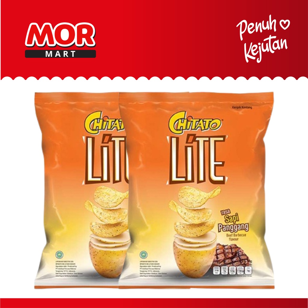 Jual DAPAT 2 CHITATO Lite BBQ Rasa Barbeque 68 Gr | Shopee Indonesia
