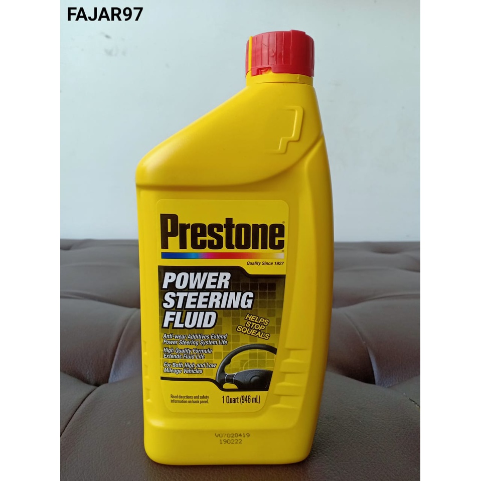 Jual Minyak power steering/Oli power steering PRESTONE ATF 1L (MERAH ...
