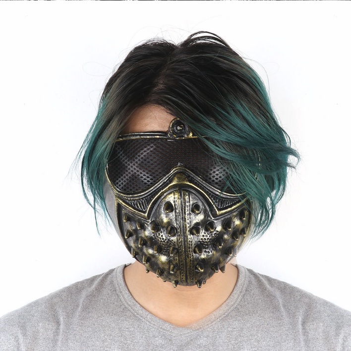 Jual Topeng Hantu Masker Steampunk Gothic Topeng Halloween Punk 819-282 ...