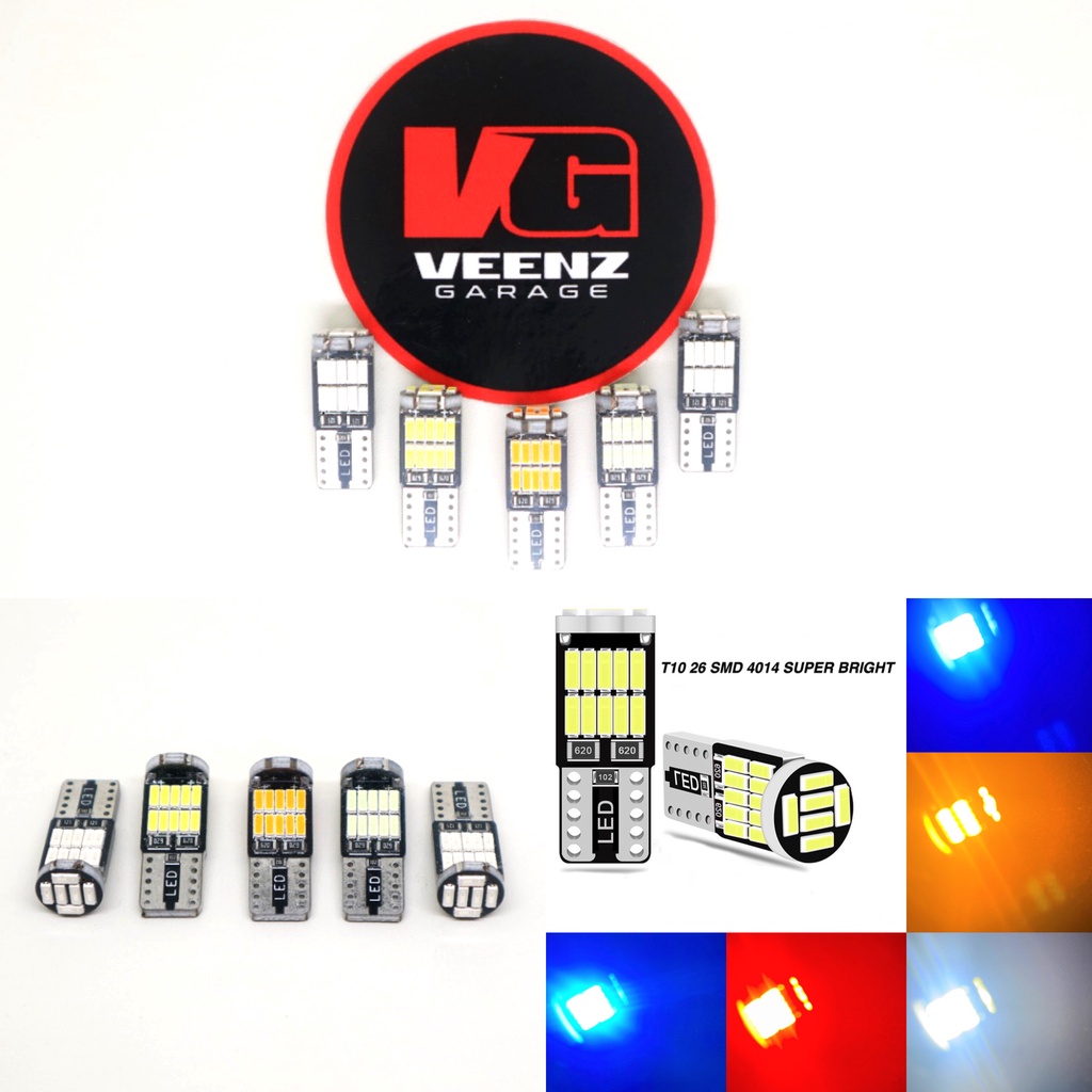 Jual Lampu LED T10 Canbus Senja 26 SMD 4014 Super Bright | Shopee Indonesia