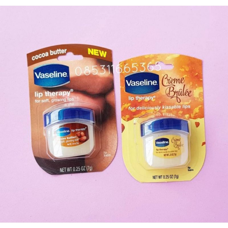 Jual Vaseline Lip Therapy Original | Shopee Indonesia