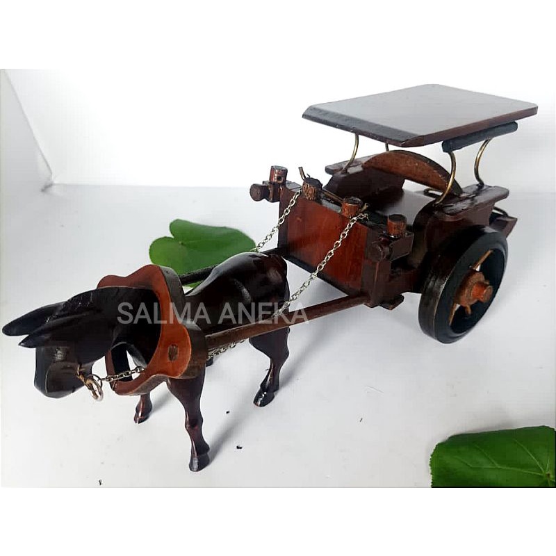 Jual MINIATUR DIECAST ANDONG DOKAR DELMAN BENDI KUDA KAYU | Shopee Indonesia