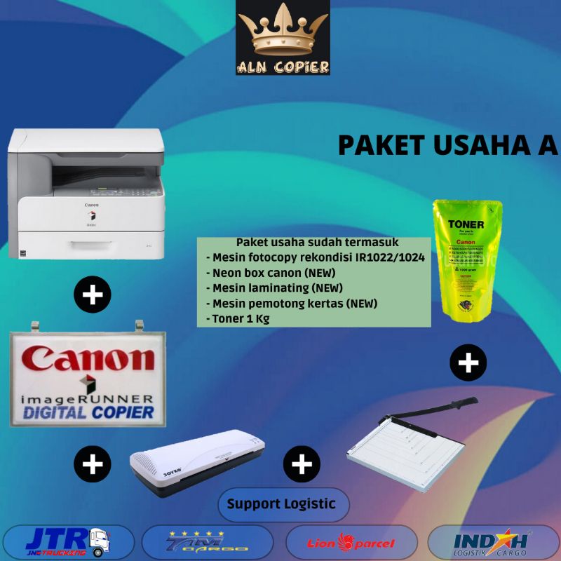 Jual Paket usaha fotocopy MERDEKA A + packing kayu Indonesia|Shopee Indonesia