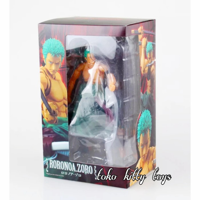 Jual ACTION FIGURE ONE PIECE RORONOA ZORO SHF FIGURE Indonesia|Shopee ...