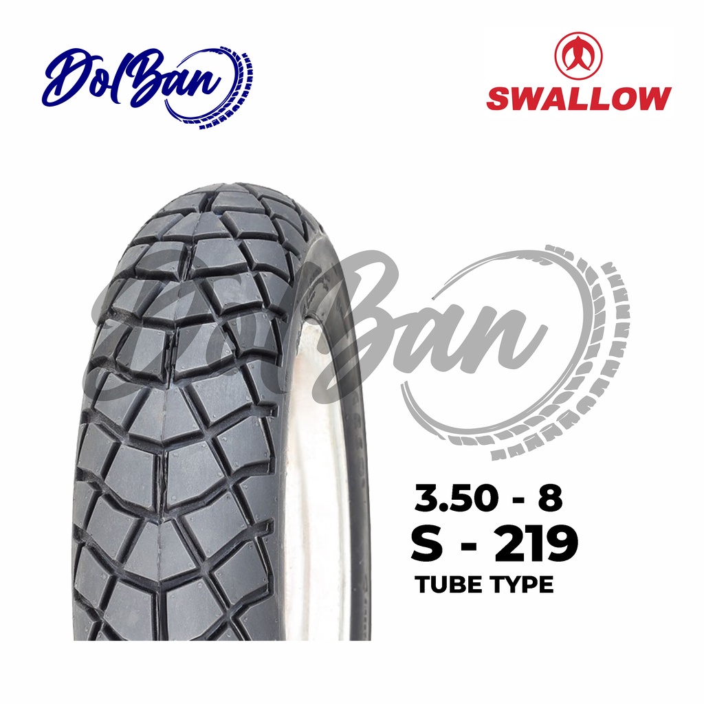 Jual BAN LUAR SWALLOW 350-8 RING 8 S-219 TUBETYPE | Shopee Indonesia