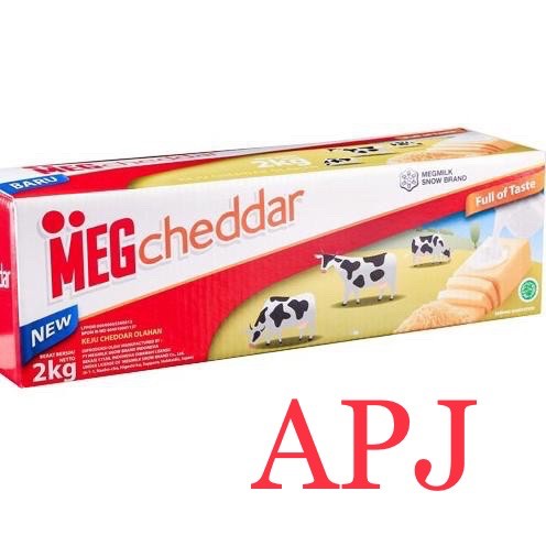 Jual Keju MEG Cheddar Merah 2kg | Shopee Indonesia