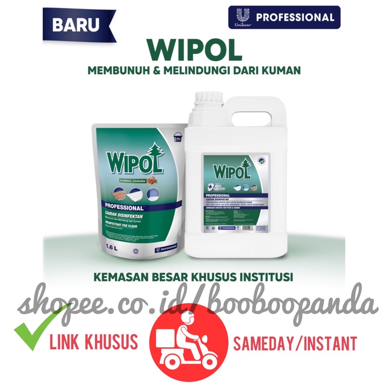 Jual Wipol 5 / 4,5 Liter , 1,6 Liter | Shopee Indonesia