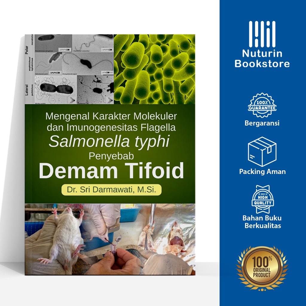 Jual Buku Mengenal Molekuler Dan Imunogenesitas Penyebab Demam Tifoid ...