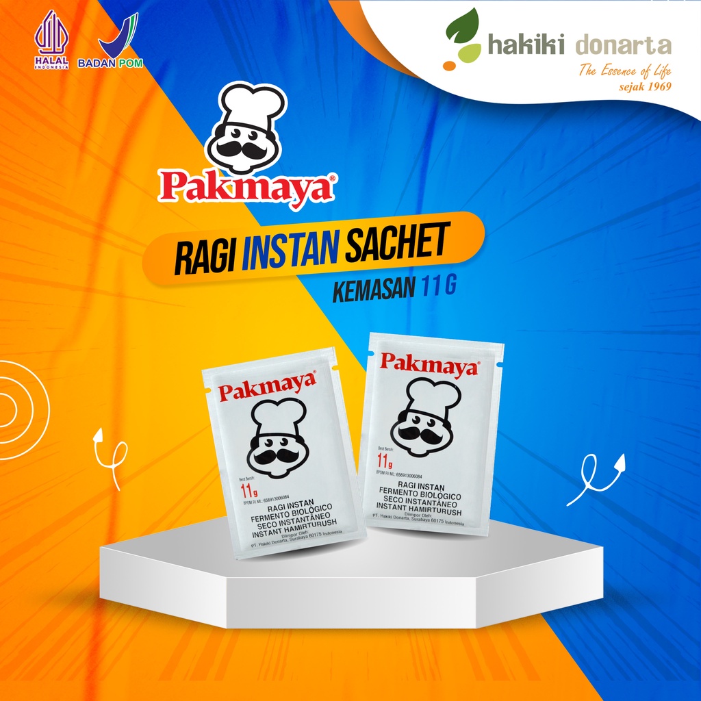 Jual Pakmaya Ragi Instant 4 x 11 Gr | Shopee Indonesia