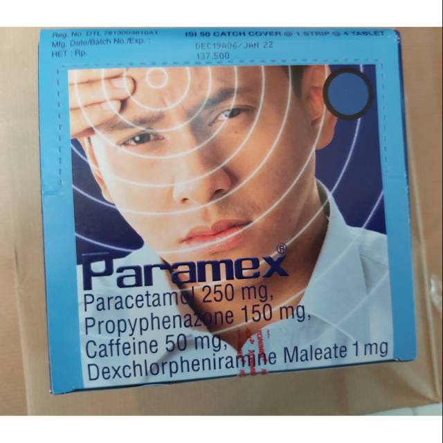 Paramex isi 4 tablet obat sakit kepala [READY] | Shopee Indonesia