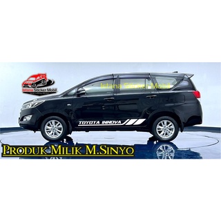 Jual promo stiker mobil TOYOTA innova cutting sticker mobil innova LIST ...