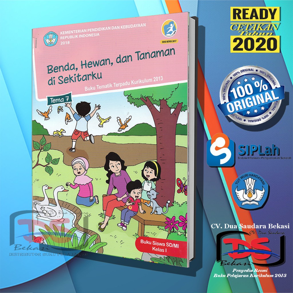 Jual Buku Siswa Kelas 1 Sd Tema 7 Semester 2 Kurikulum 2013 Edisi