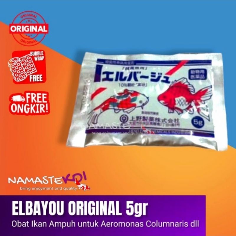 Jual Elbayou Elbayu Probiotik Obat Penyakit Ikan obat karantina ikan ...