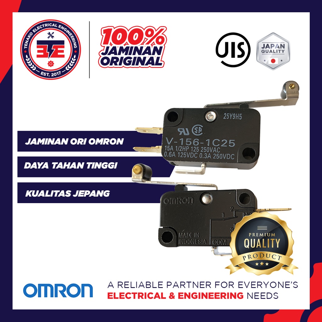 Jual OMRON Limit Switch V-156-1C25 | Shopee Indonesia