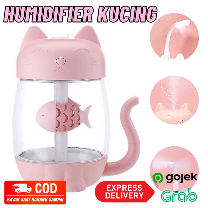 Jual Air Humidifier 3 in 1 Aromatherapy / Pelembab Udara Aromatherapy ...