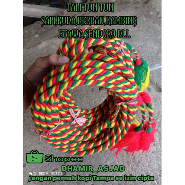 Jual TALI TUNTUN SAPI,KAMBING,KERBAU,SENDORO,ETAWA DAN JUGAK CAMBUK ...