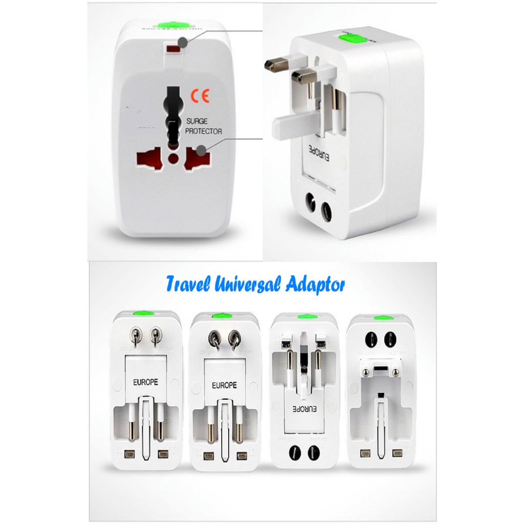 Jual Travel Universal Adaptor Colokan Listrik Semua Negara Multi ...