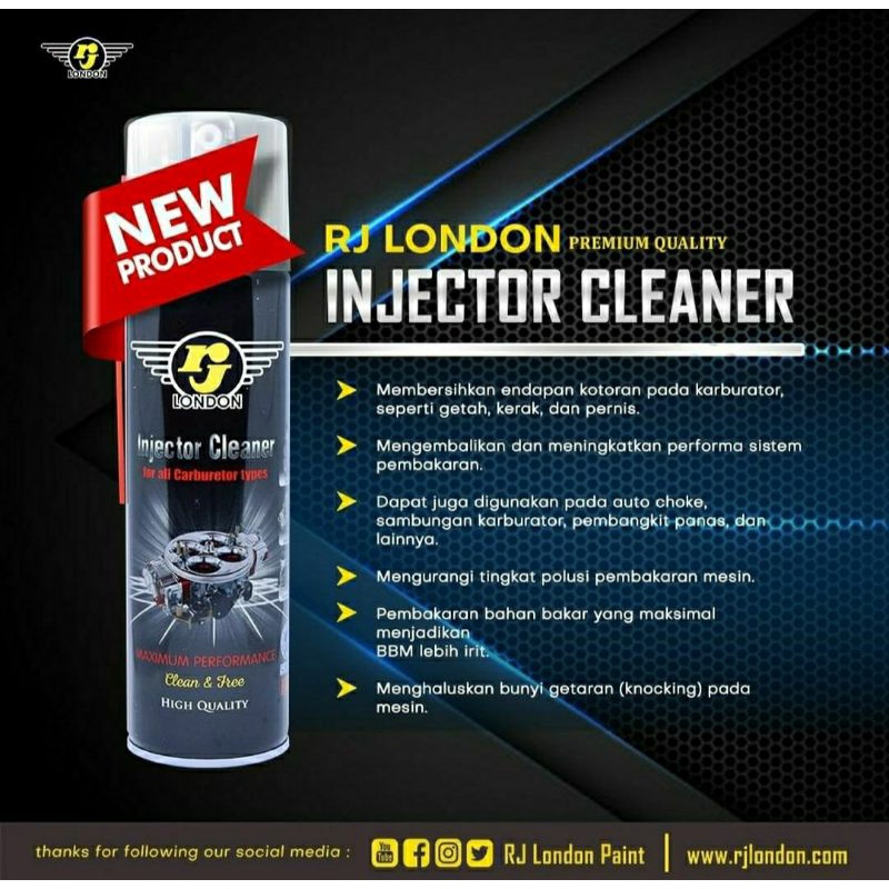 Jual INJECTOR CLEANER INJEKSI 500 CC For All Carbulator Types RJ London ...