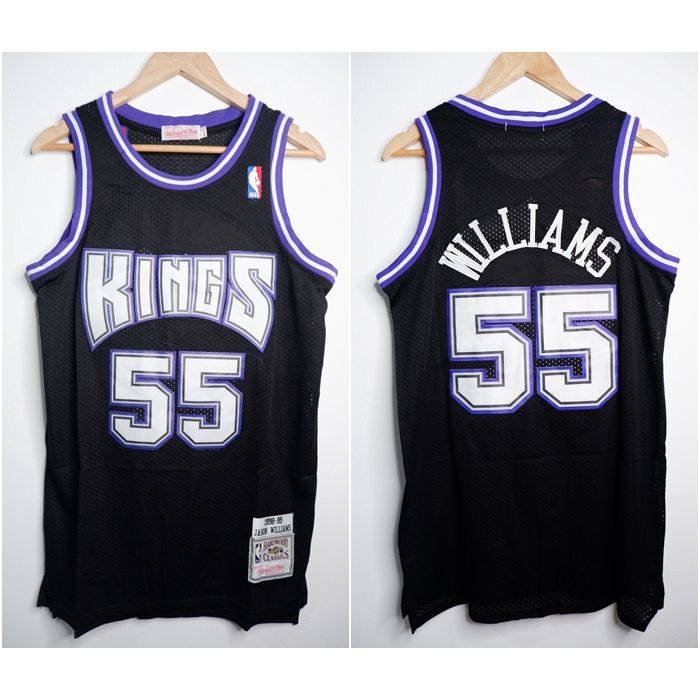 Jual JERSEY BASKET NBA CLASSIC HWC KINGS #55 JASON WILLIAMS HITAM ...