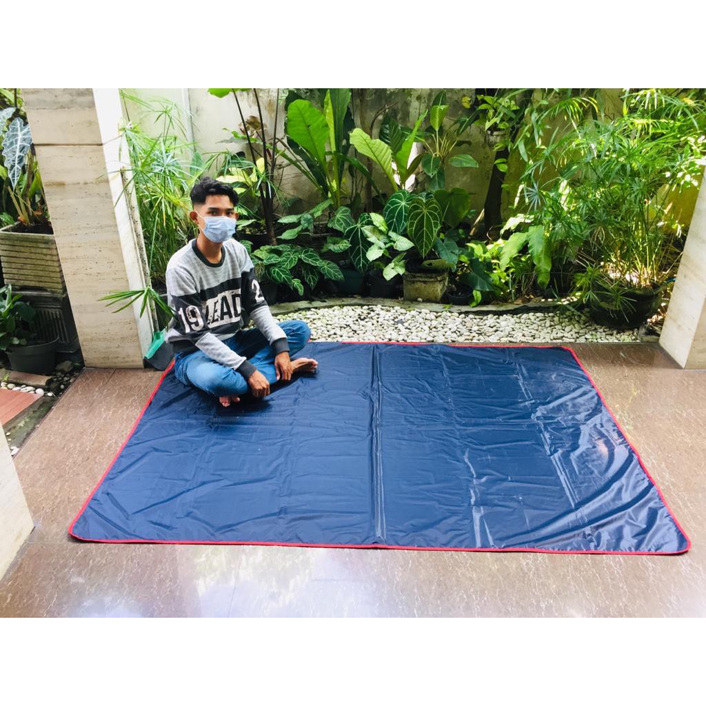 Jual Tikar Camping Waterproof ( 200 cm x 150 cm ) | Shopee Indonesia