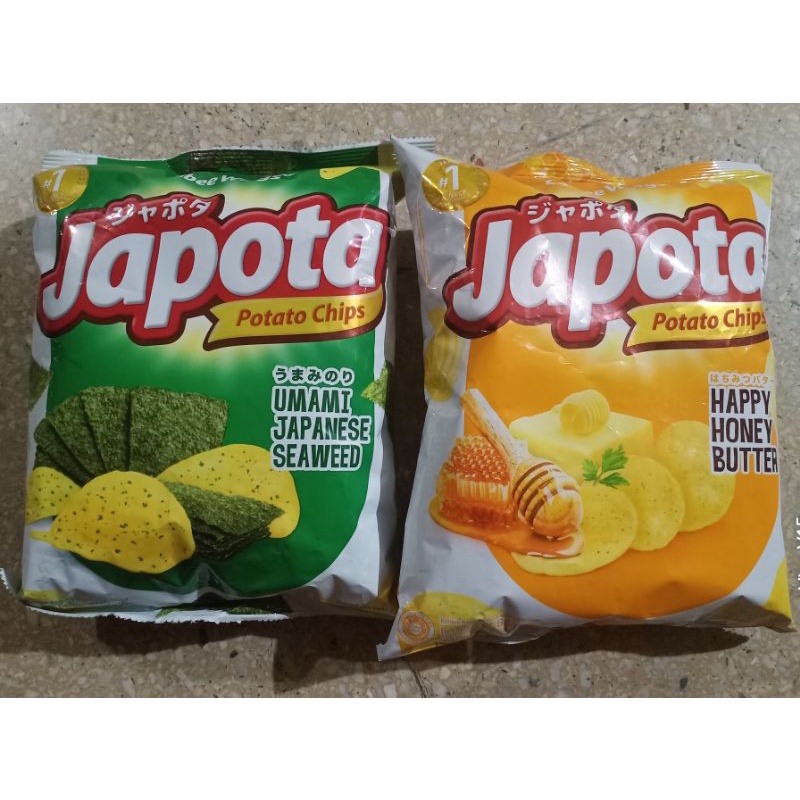 JAPOTA POTATO CHIPS 68G | Shopee Indonesia