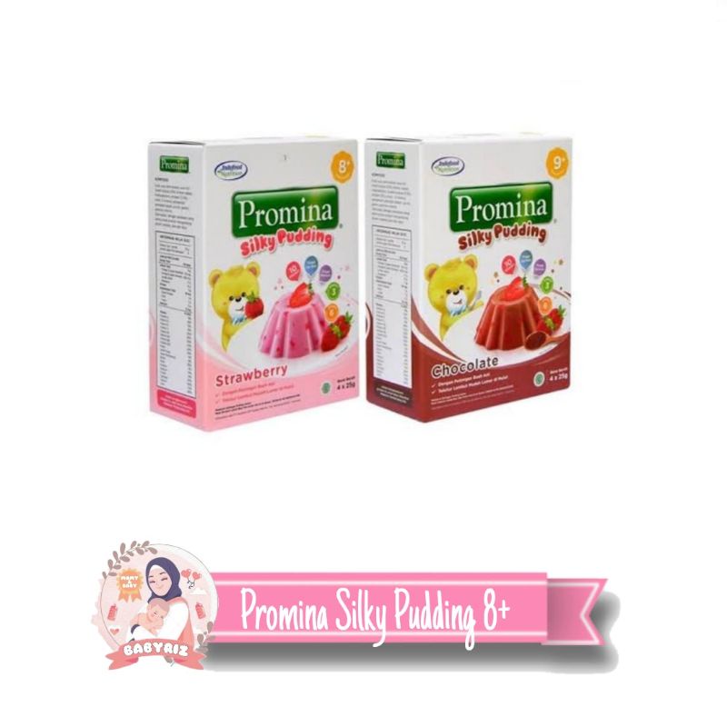 Jual Promina Silky Puding 100 gr snack bayi / Cemilan Anak / Promina ...