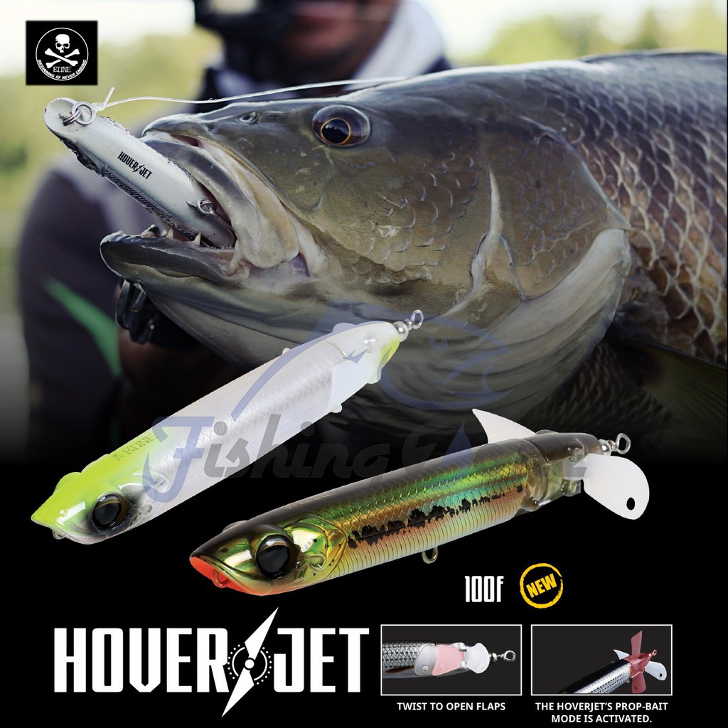 Jual Umpan Bone HOVER JET Topwater lure 100mm/16g - Umpan pencil ...
